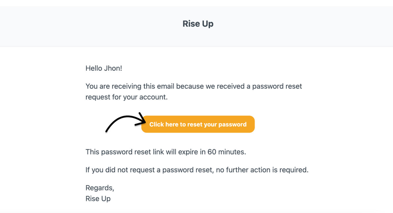 Reset your Hub login password