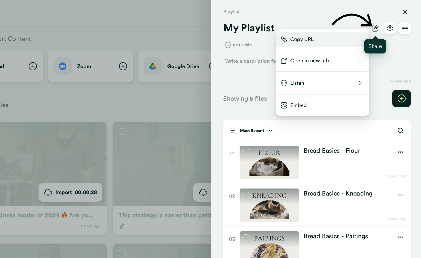 Learn how to use Playlists