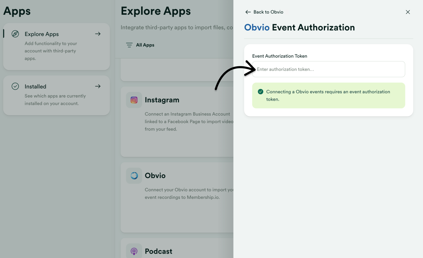 Import your Obvio Event Recordings