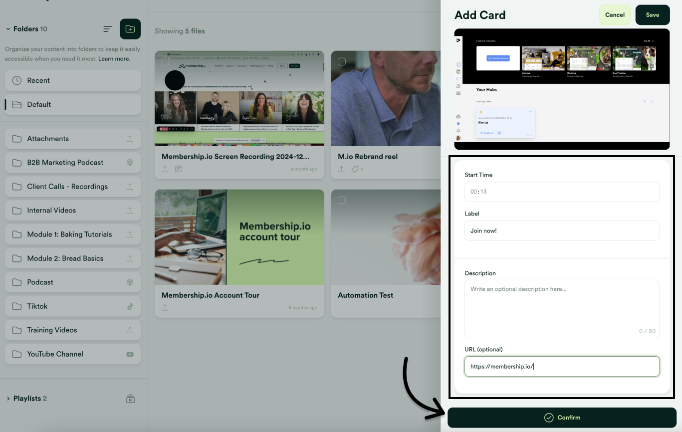Use Player Cards to Elevate Your Hub Members' Viewing Experience
