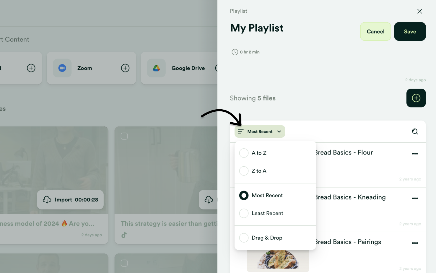 Learn how to use Playlists