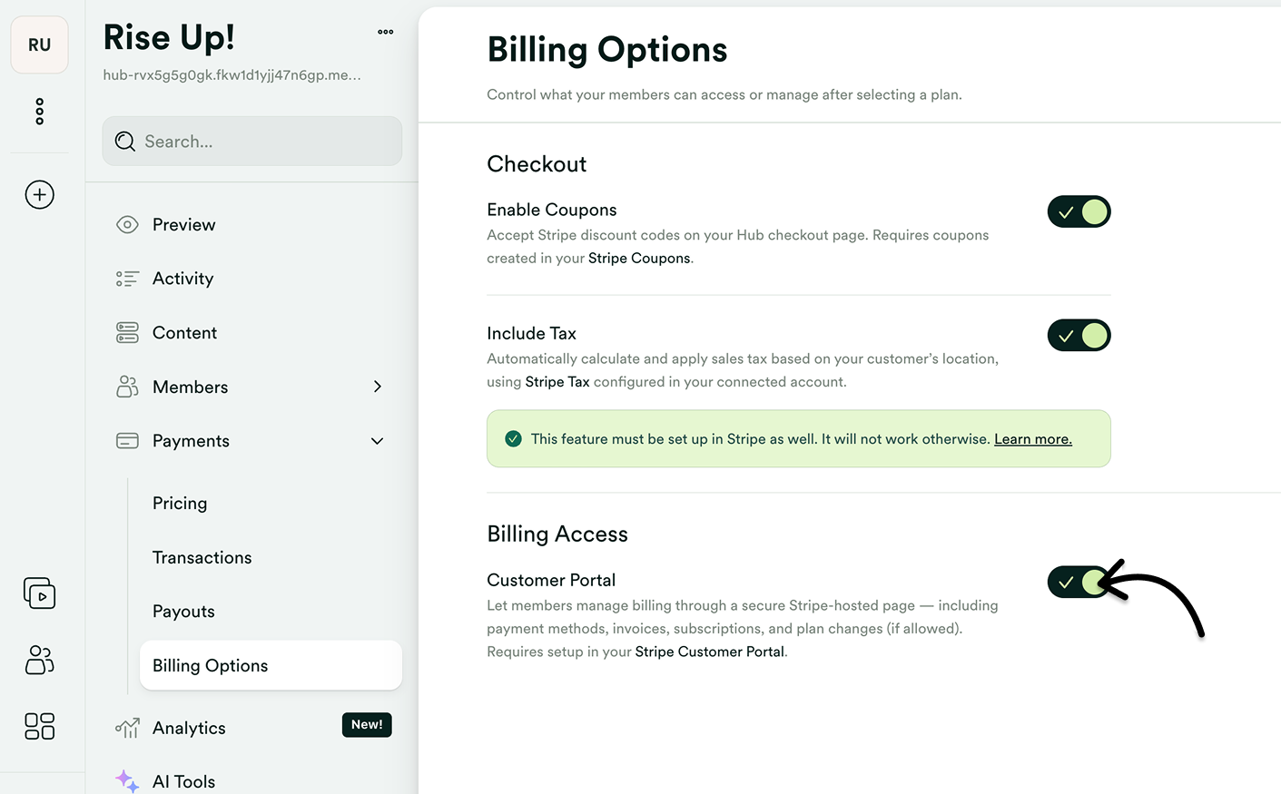 Understand the Stripe Customer Portal