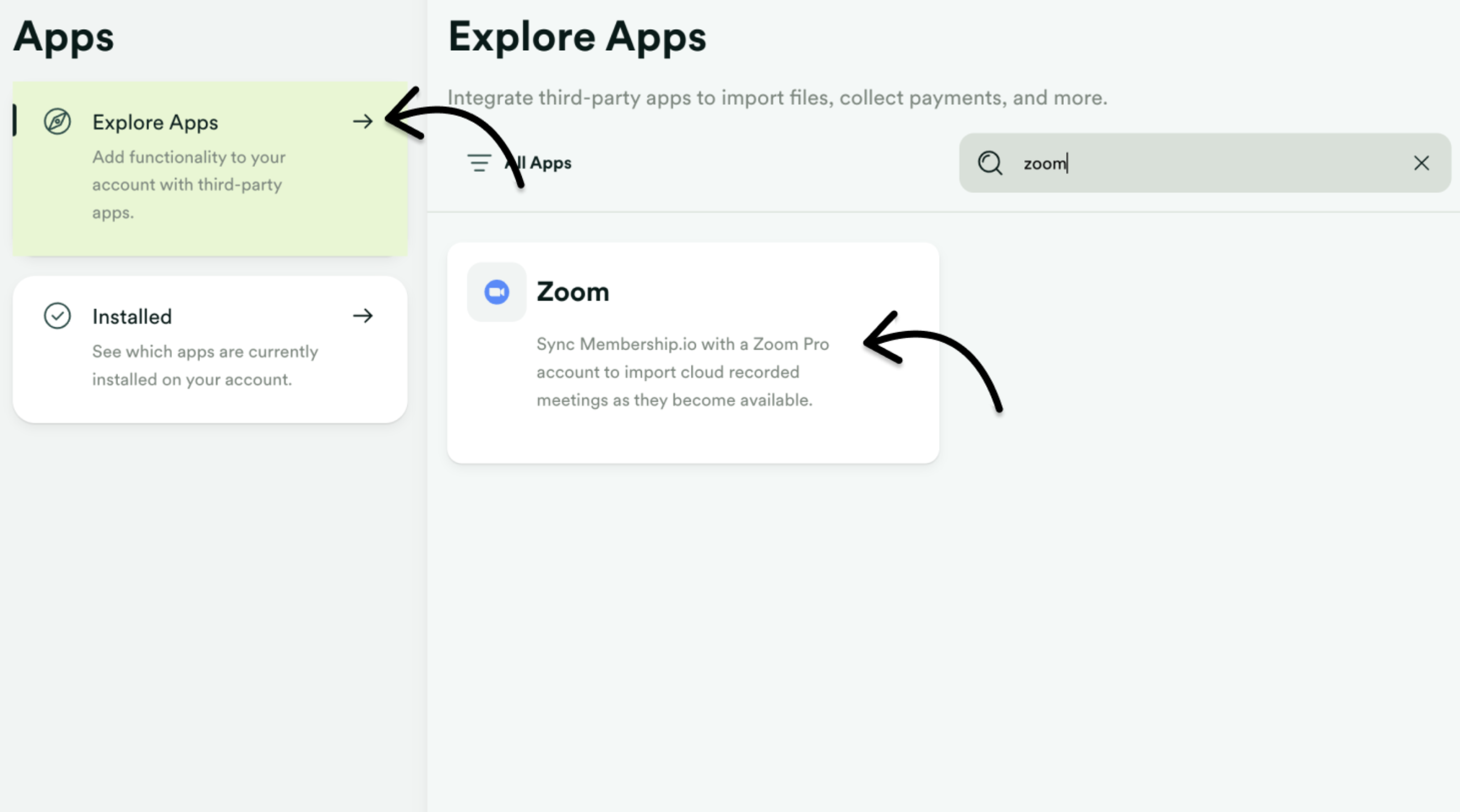 Connect your Zoom Pro account